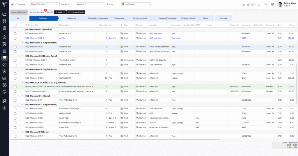 Purchase - Marad - Maritime Fleet Management Software