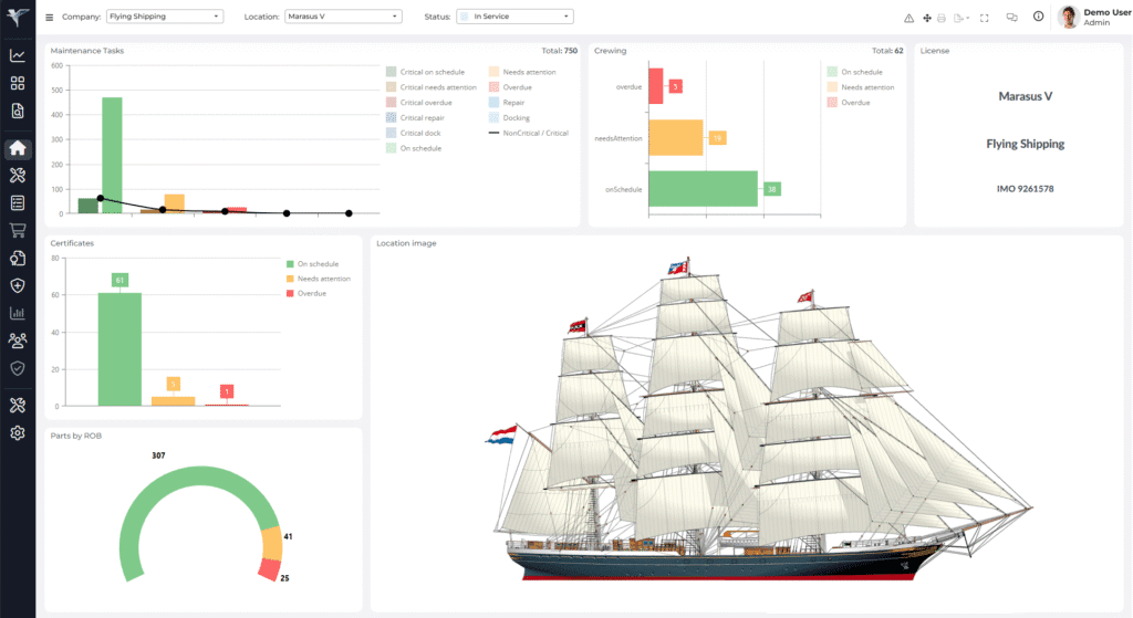 Yachts & Leisure - Marad - Maritime Fleet Management Software