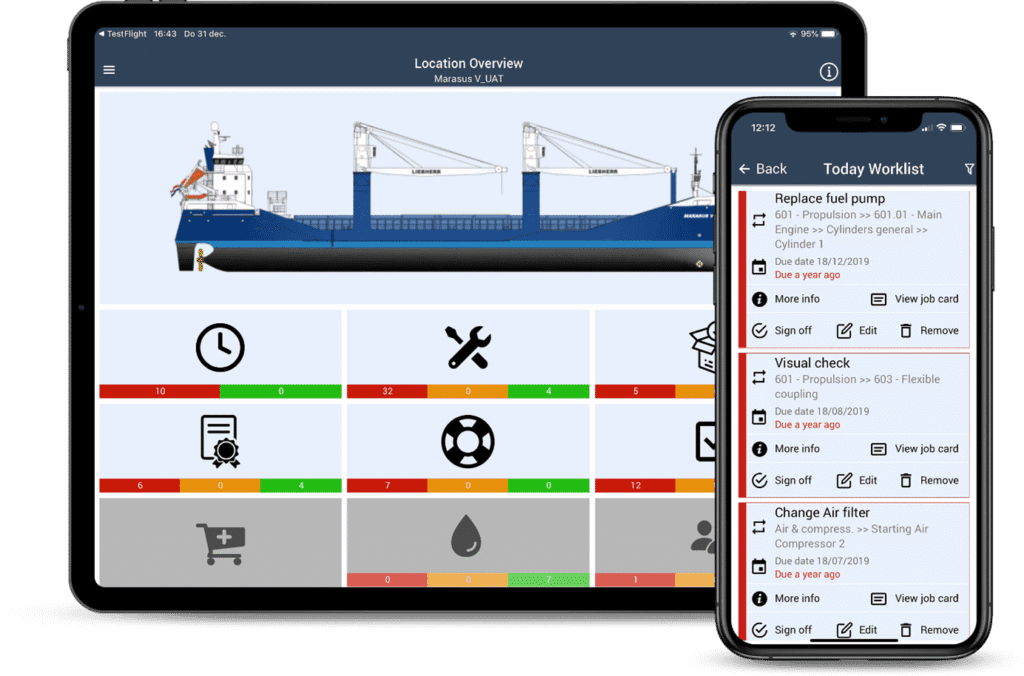 Marad App - Marad - Maritime Fleet Management Software